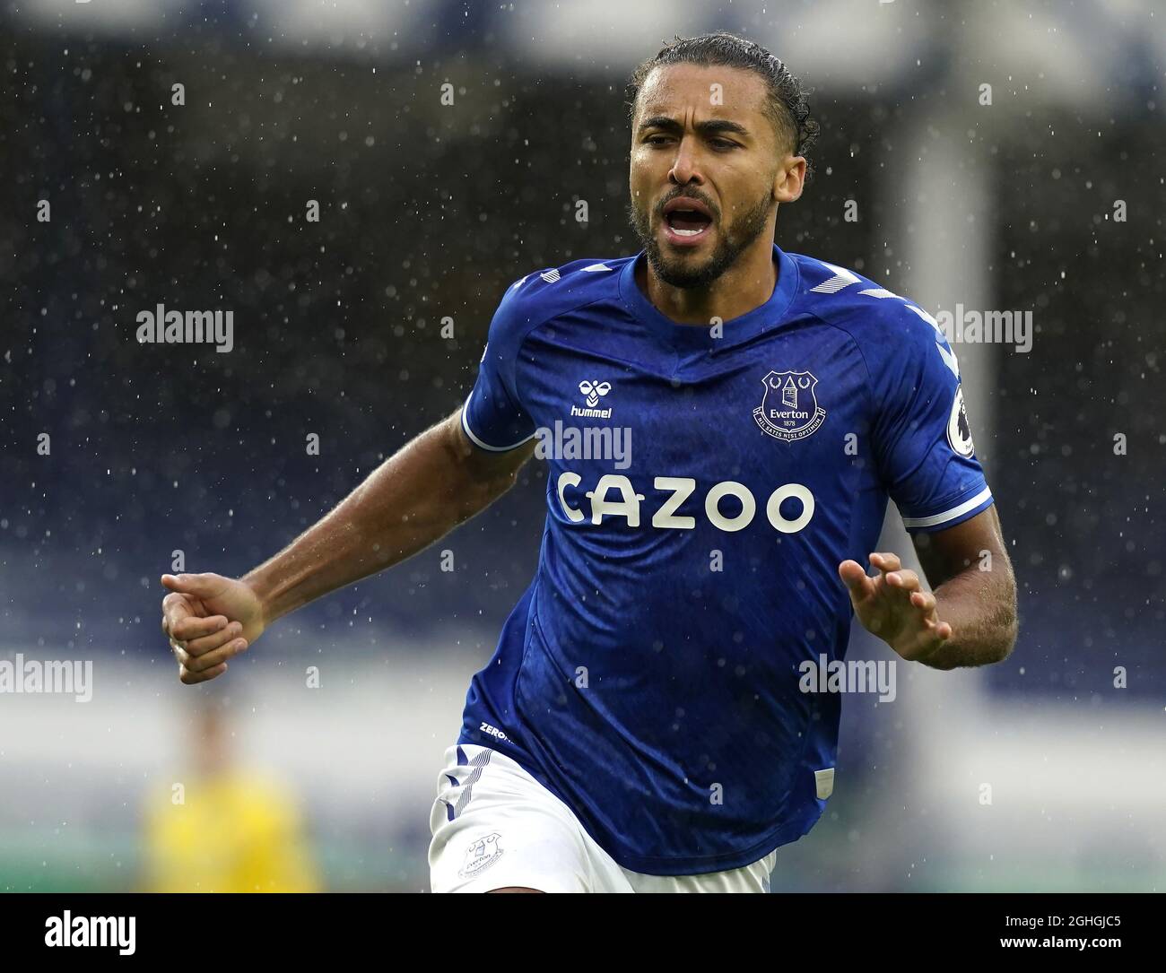 Dominic Calvert Lewin of Everton during the Premier League match at ...