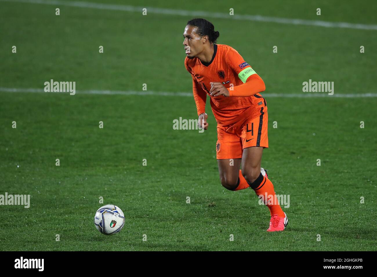 Virgil van Dijk of Netherlands during the UEFA Nations League match at ...