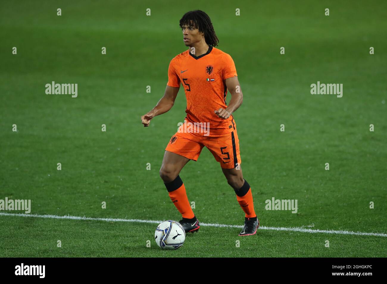 Nathan Ake of Netherlands during the UEFA Nations League match at ...