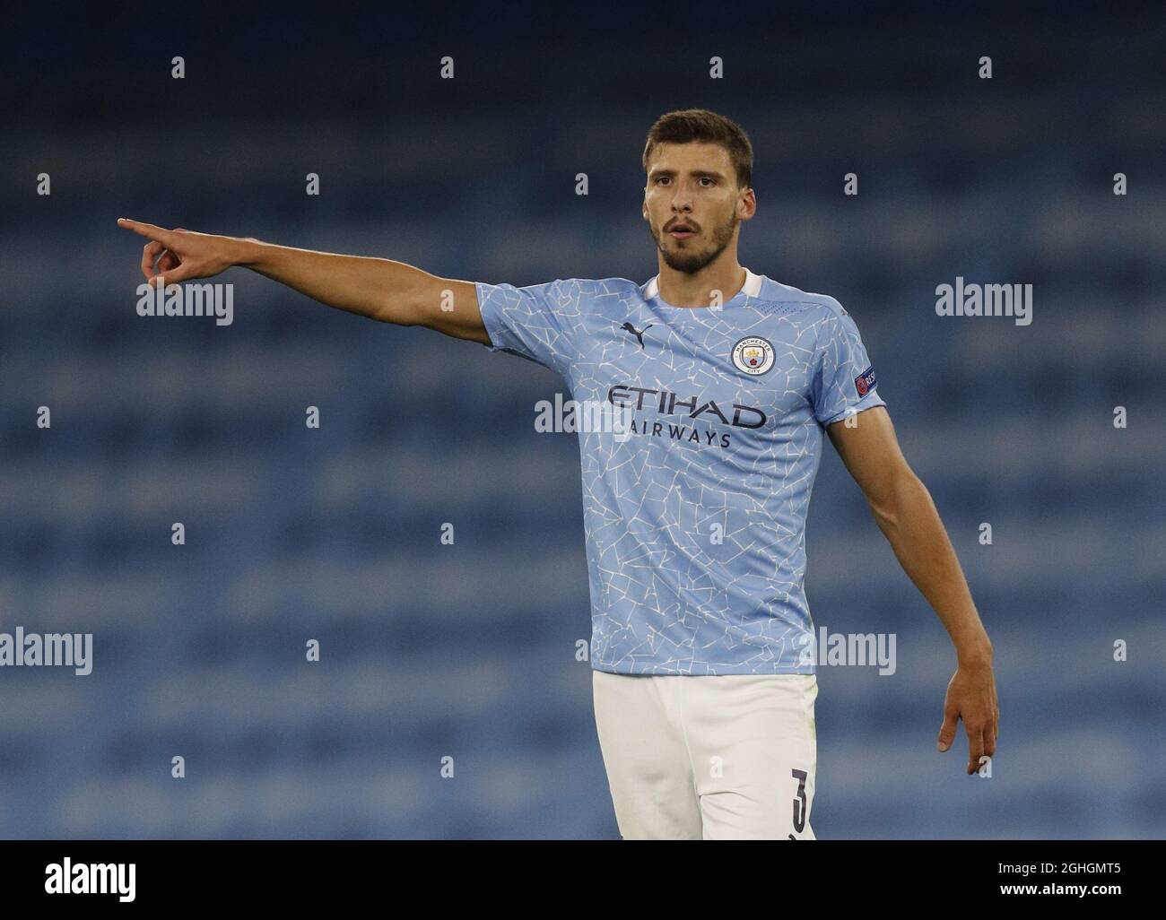 Ruben Dias of Manchester City during the UEFA Champions League match at ...
