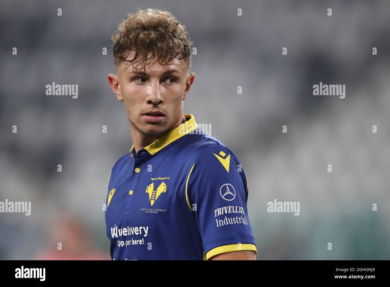 Matteo lovato of hellas verona hi-res stock photography and images - Alamy