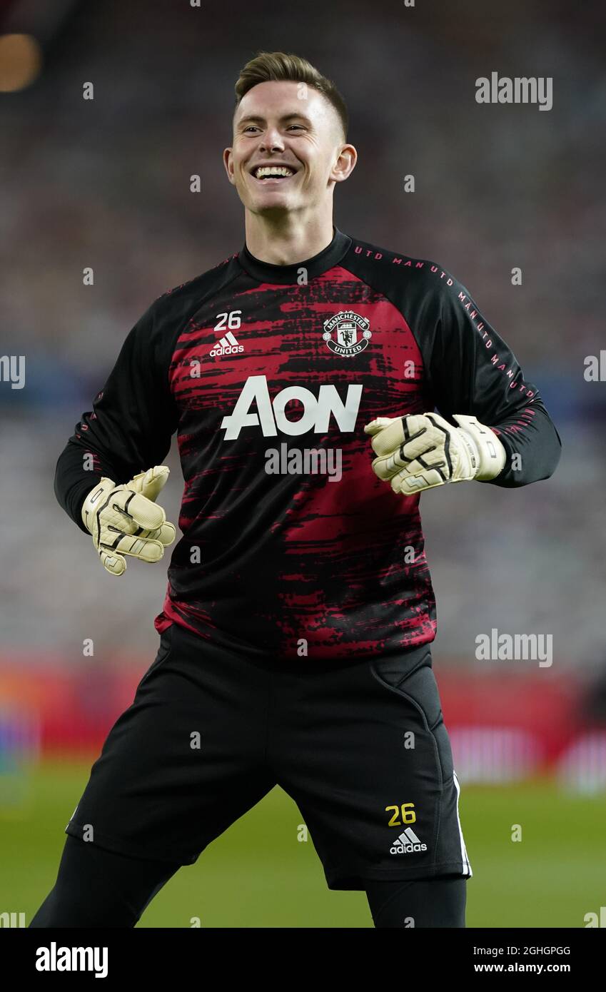 Dean Henderson of Manchester United during the UEFA Champions League ...