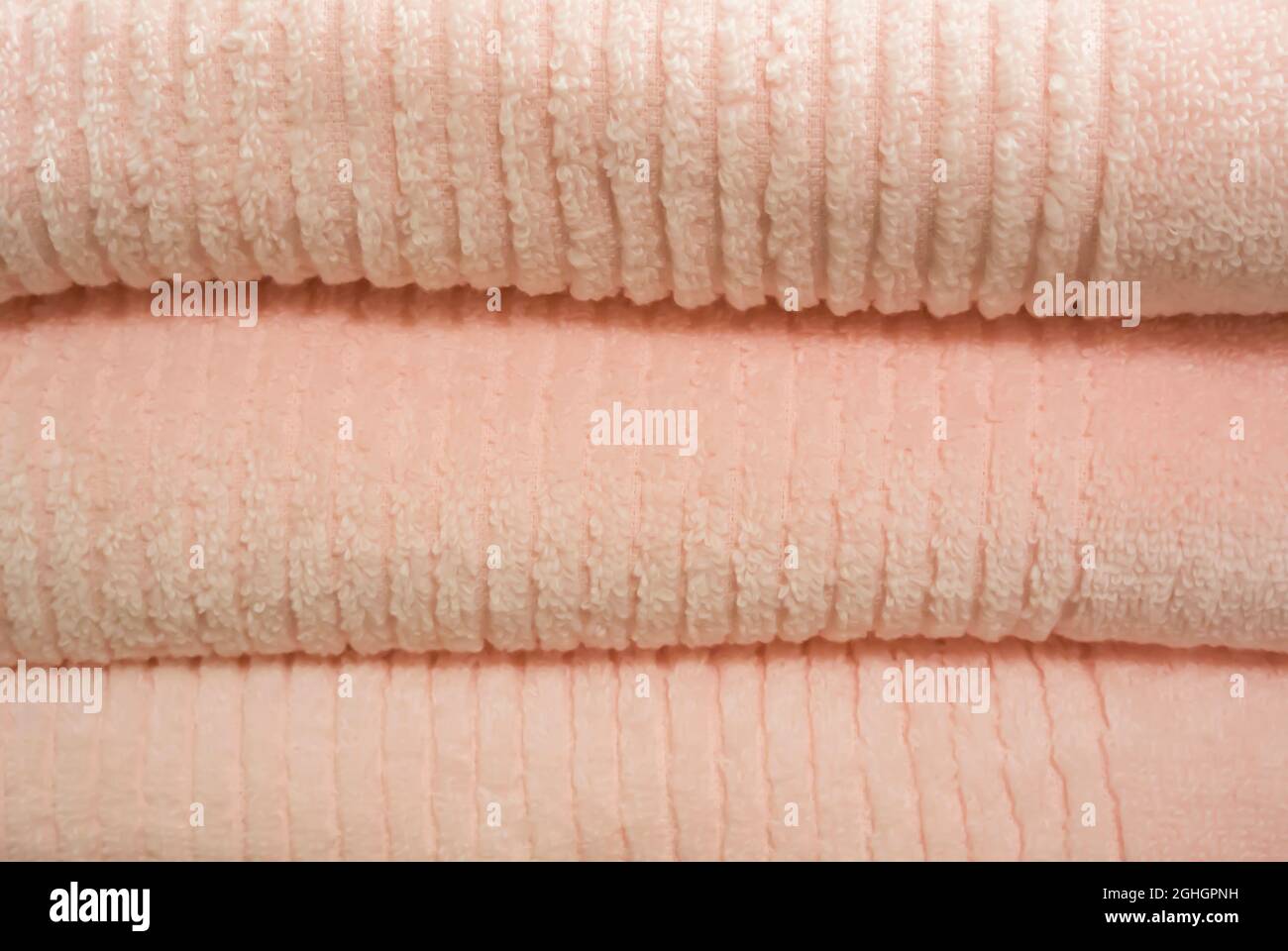 Stack of Folded Towels Stock Photo - Alamy