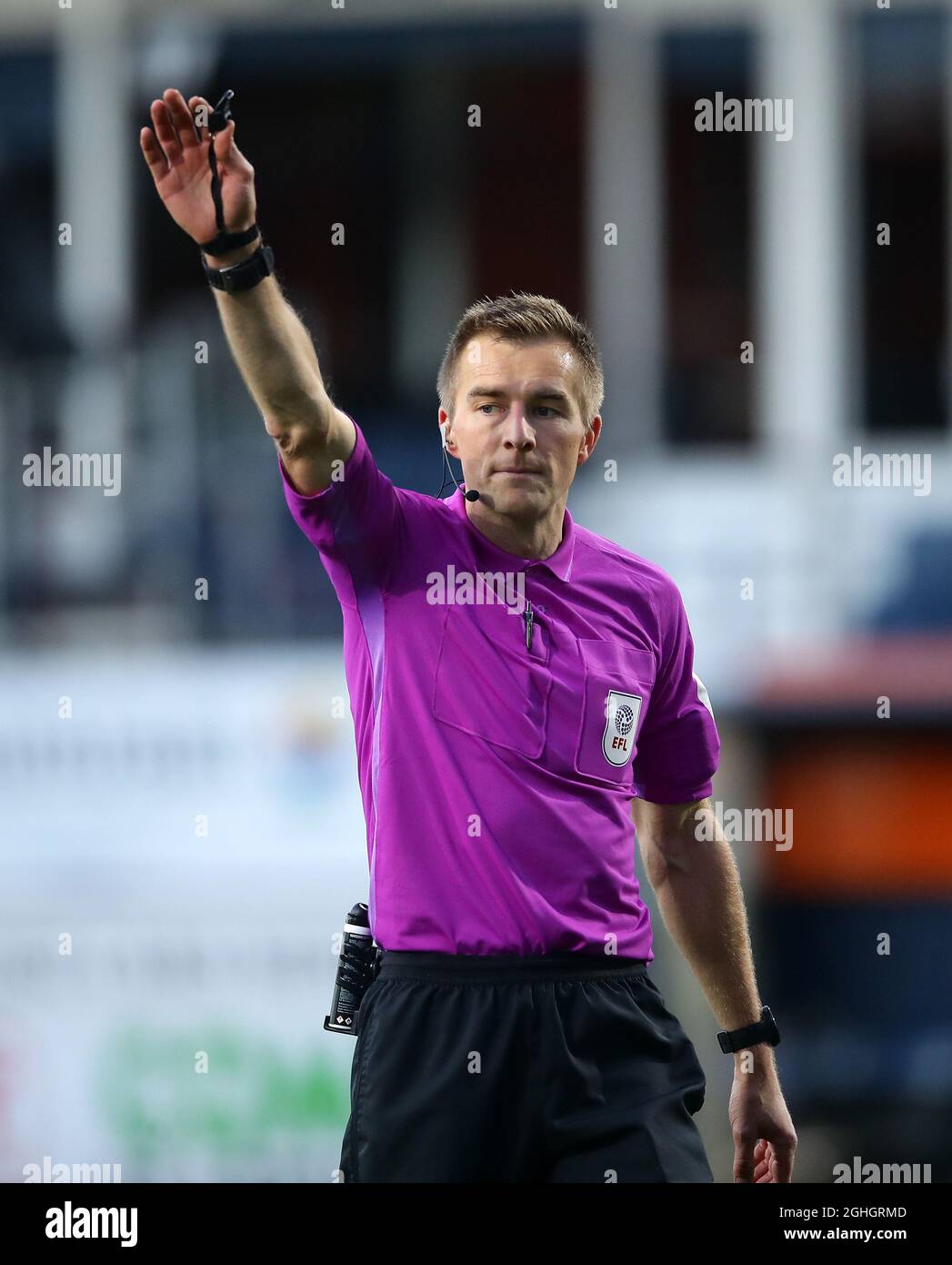 Soccer referee michael salisbury hi-res stock photography and images ...