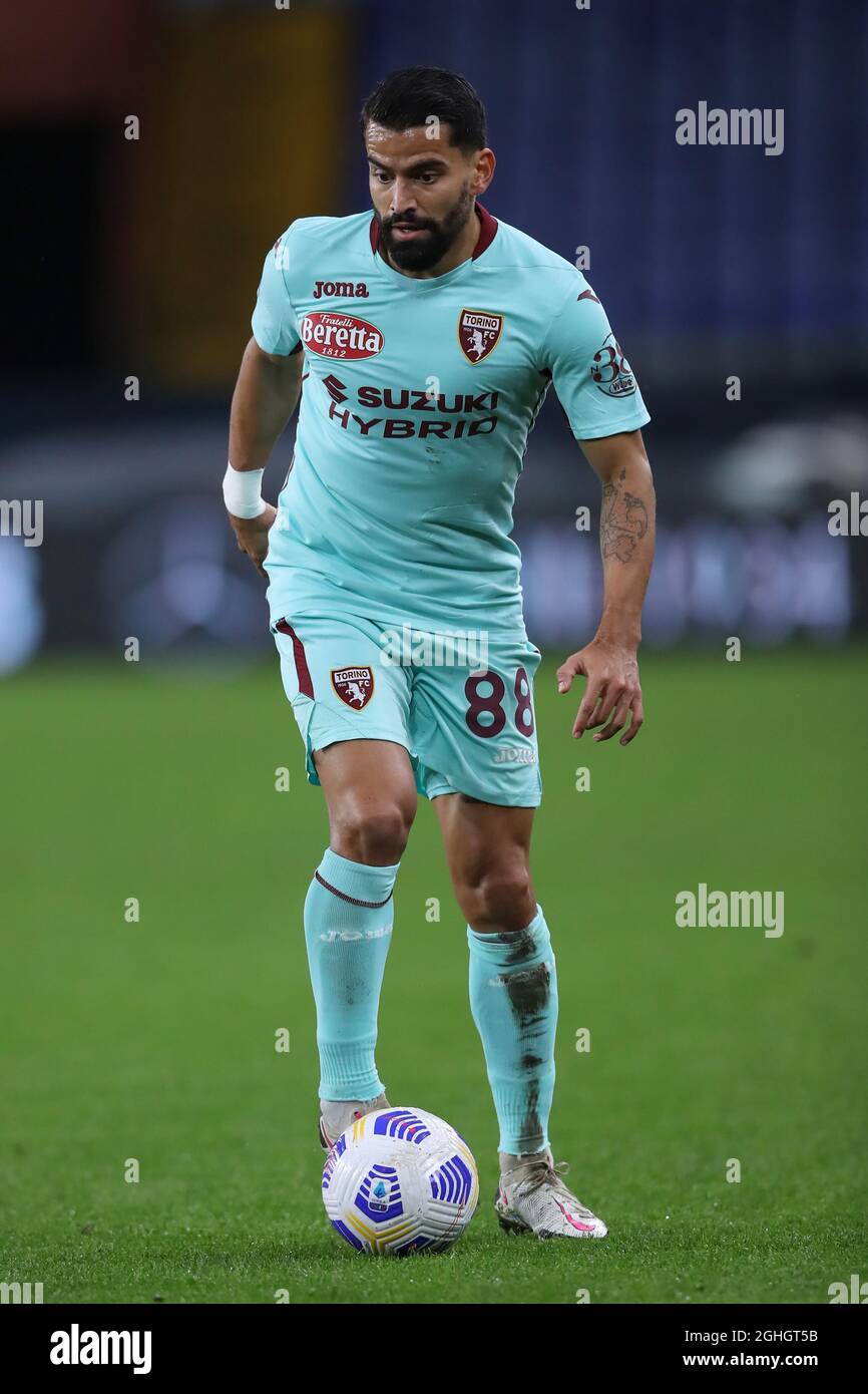 Tomas Rincon of Torino FC during the Serie A match at Luigi Ferraris ...