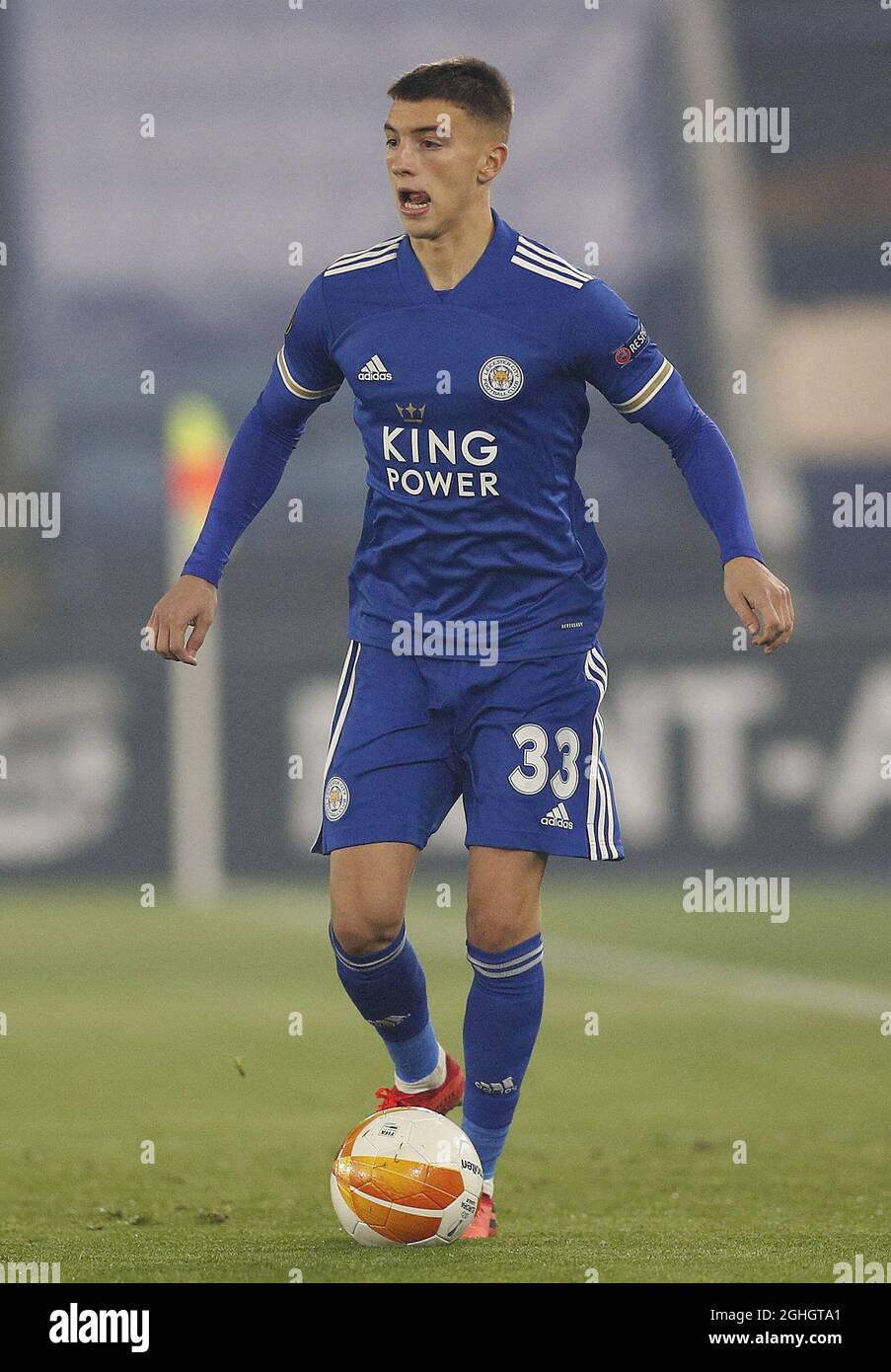 Luke Thomas during the UEFA Europa League match at the King Power ...