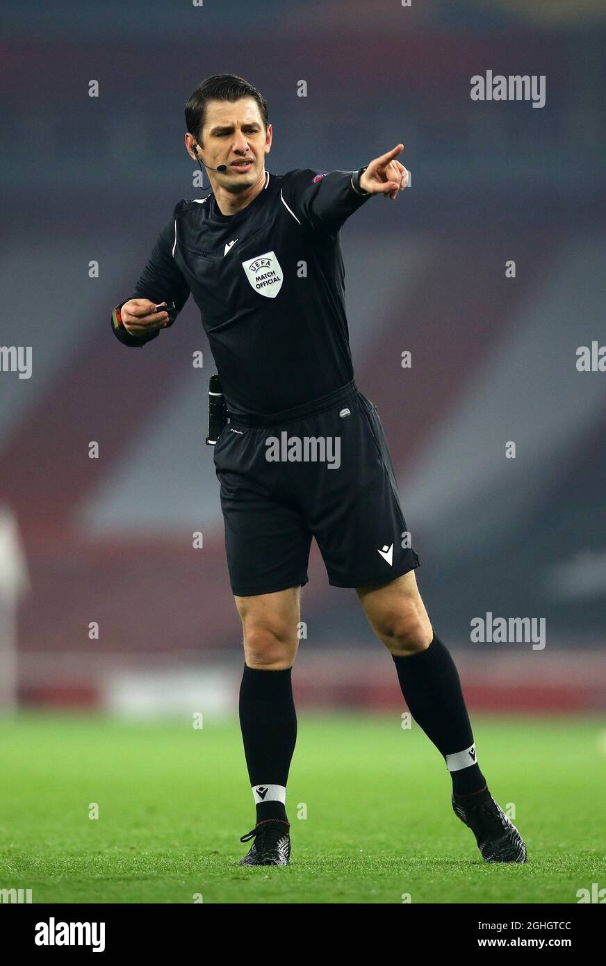 Referee Halil Umut Meler during the UEFA Europa League match at the ...