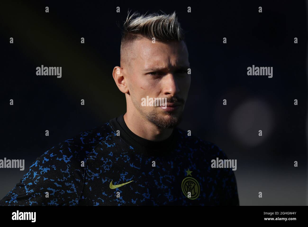 Ionut Radu of Internazionale during the Serie A match at Gewiss Stadium ...