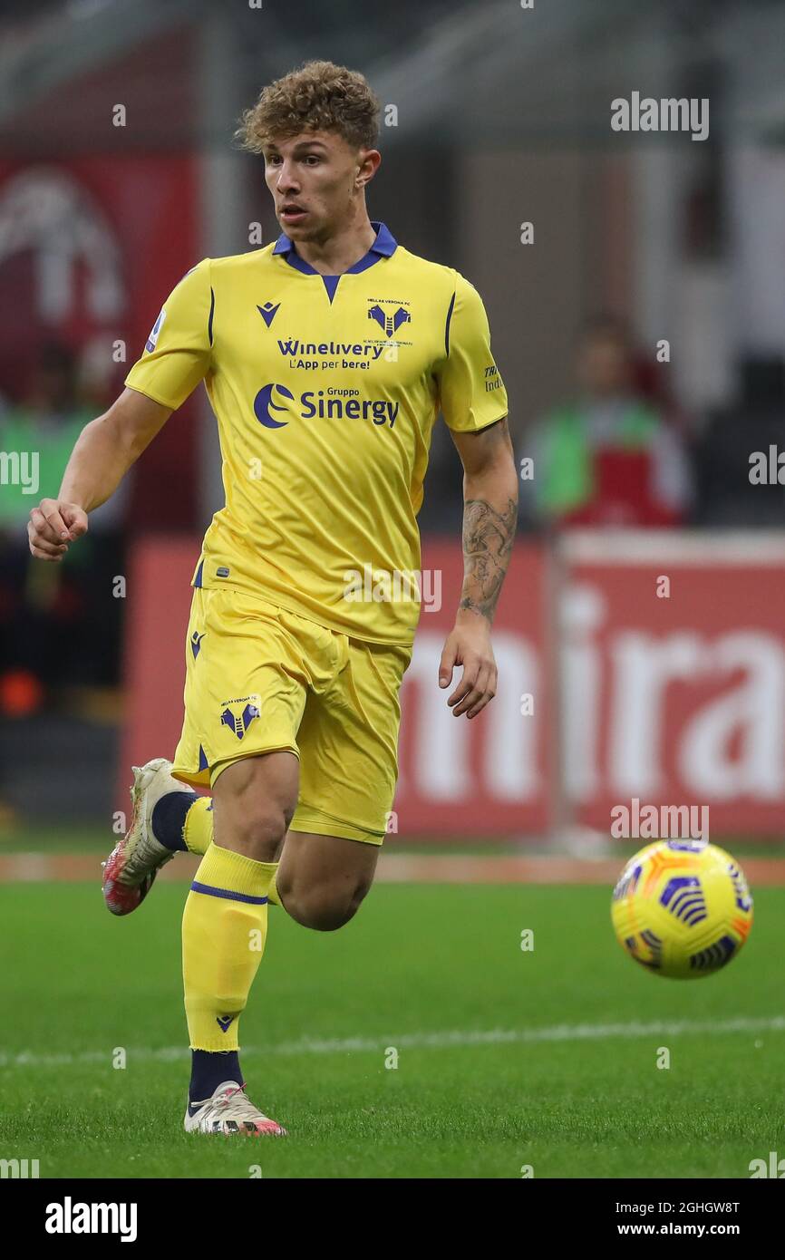 Matteo lovato of hellas verona hi-res stock photography and images - Alamy