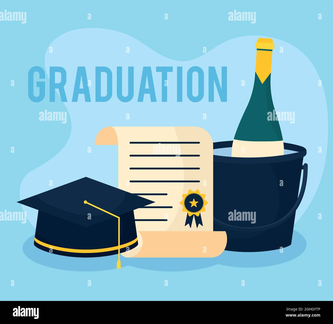 cute graduation card Stock Vector Image & Art - Alamy