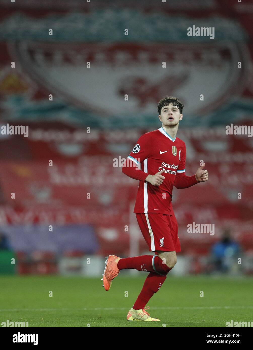 Neco Williams of Liverpool during the UEFA Champions League match at ...
