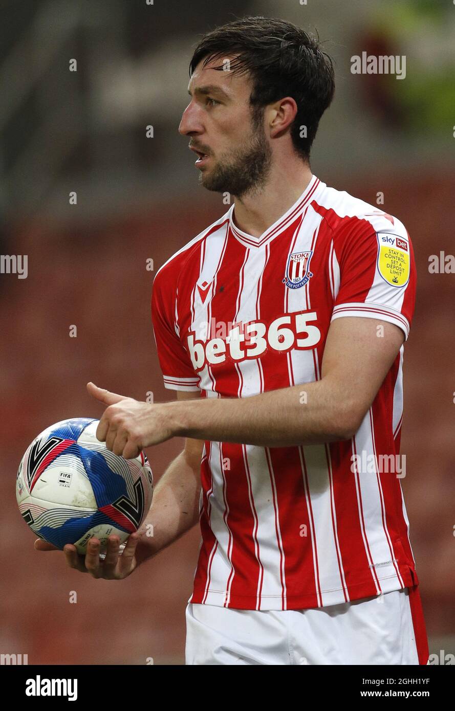 Morgan Fox of Stoke City during the Sky Bet Championship match at The ...