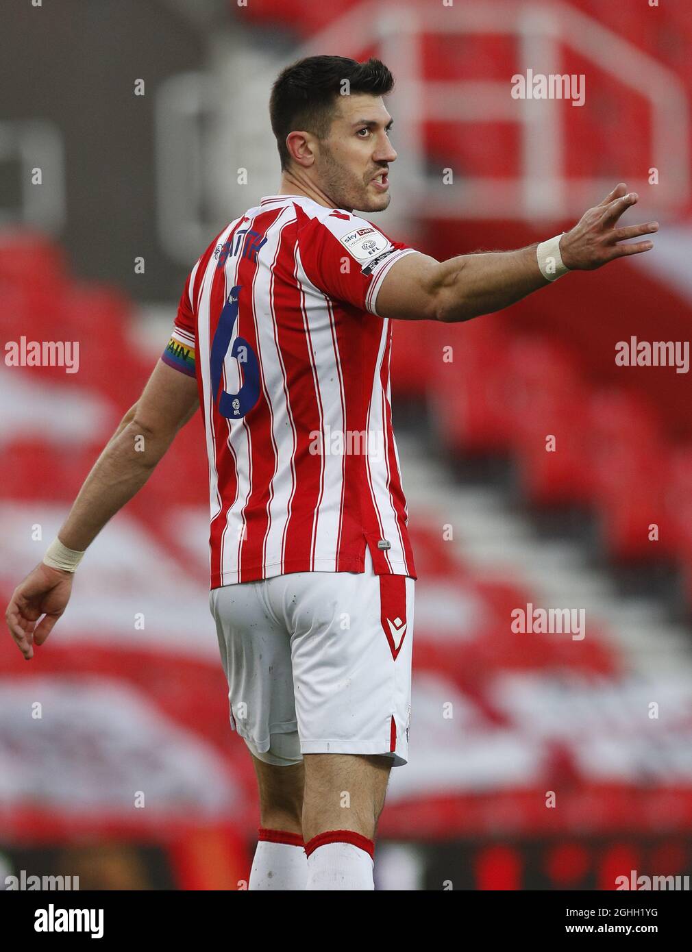 Danny Batth of Stoke City during the Sky Bet Championship match at The ...