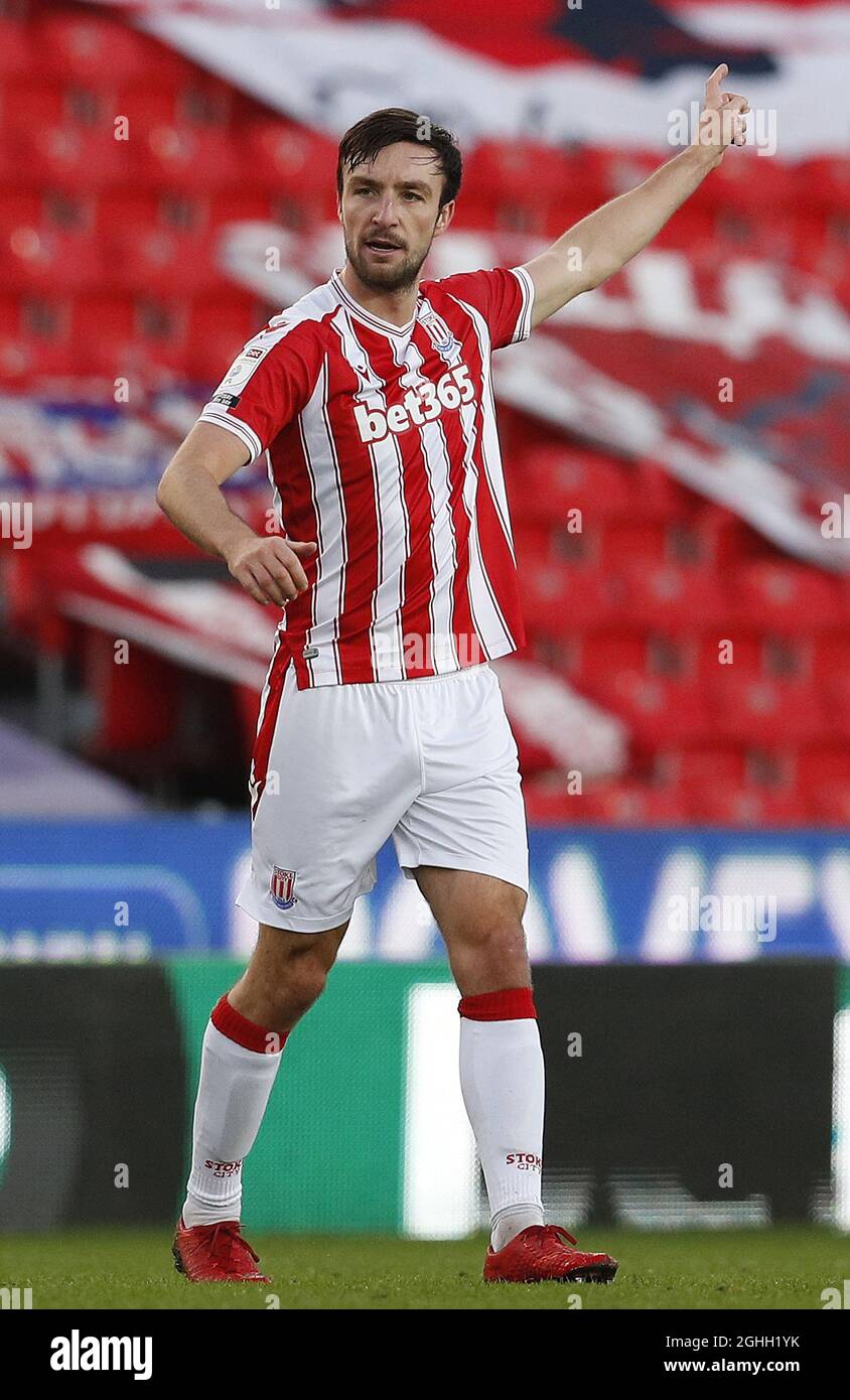Morgan Fox of Stoke City during the Sky Bet Championship match at The ...