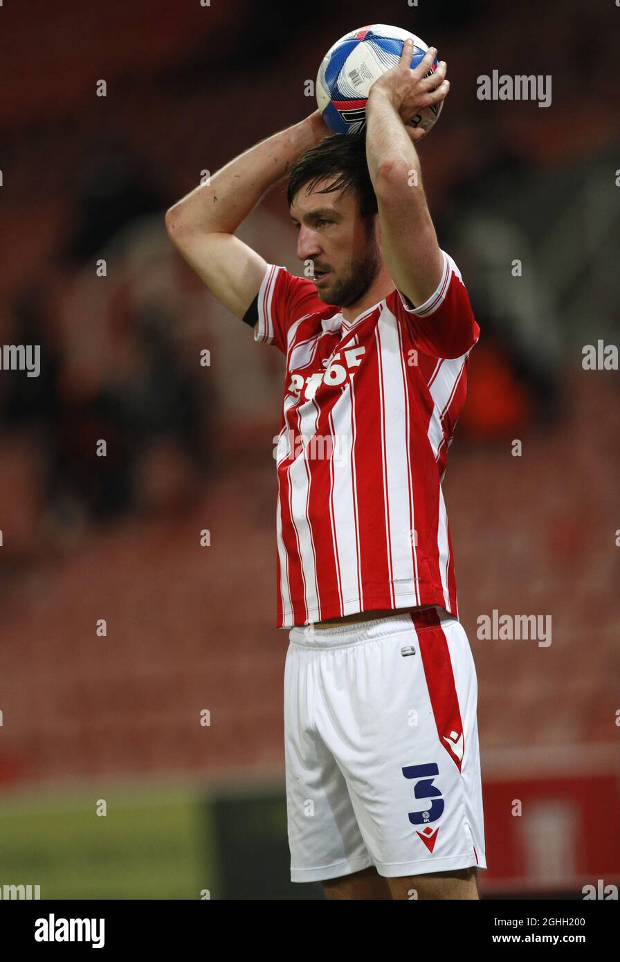 Morgan Fox of Stoke City during the Sky Bet Championship match at The ...