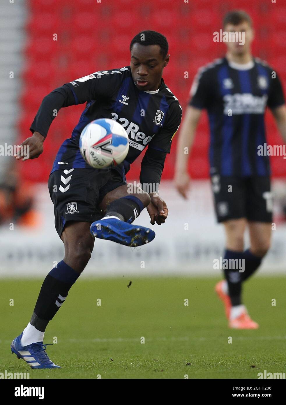 Marc Bola of Middlesbrough during the Sky Bet Championship match at The ...