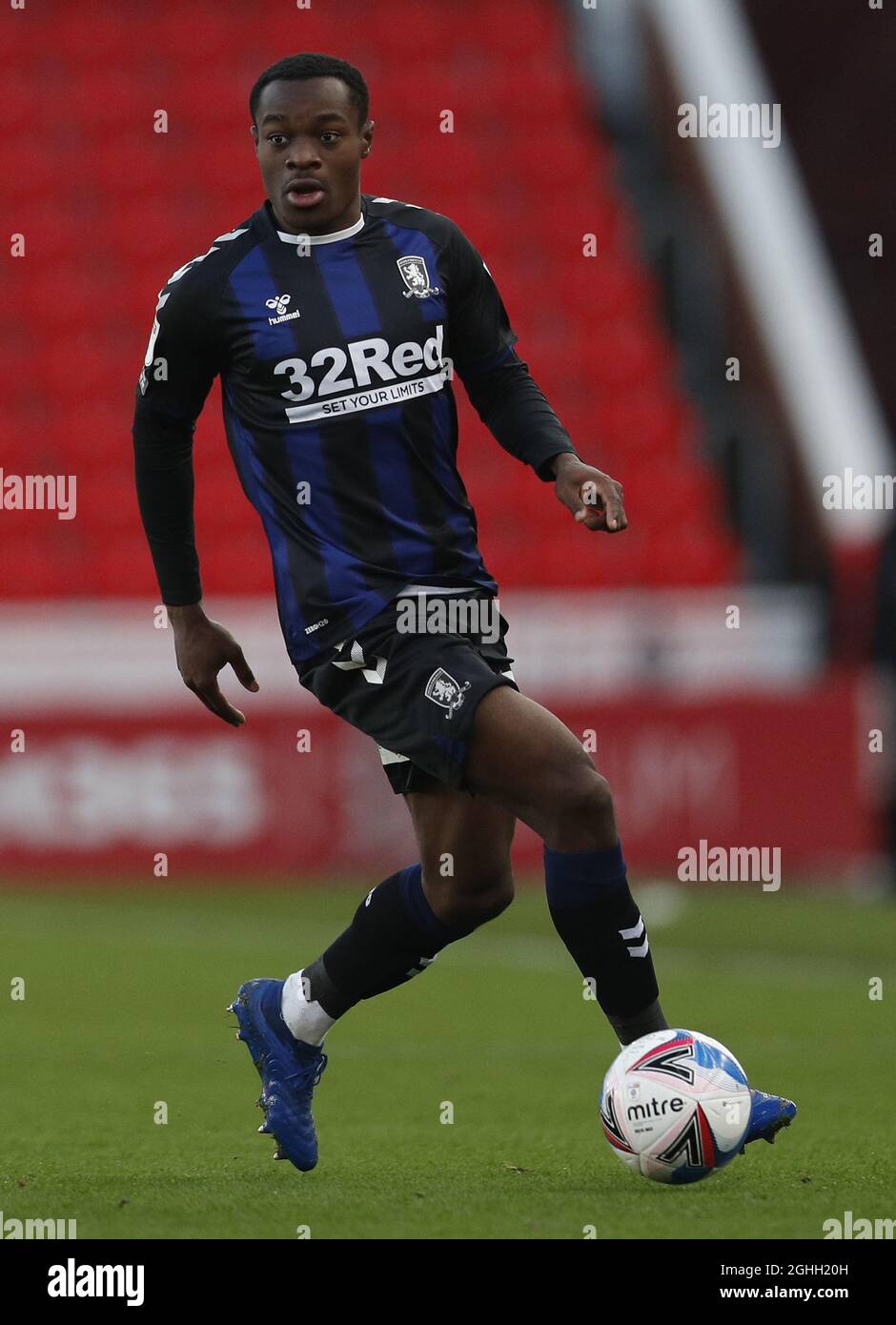 Marc Bola of Middlesbrough during the Sky Bet Championship match at The ...
