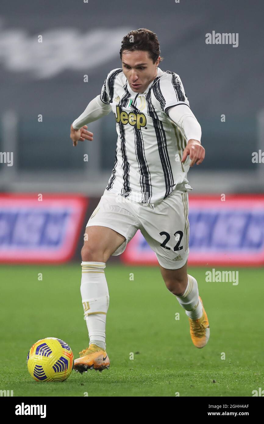 Federico Chiesa of Juventus during the Serie A match at Allianz Stadium ...