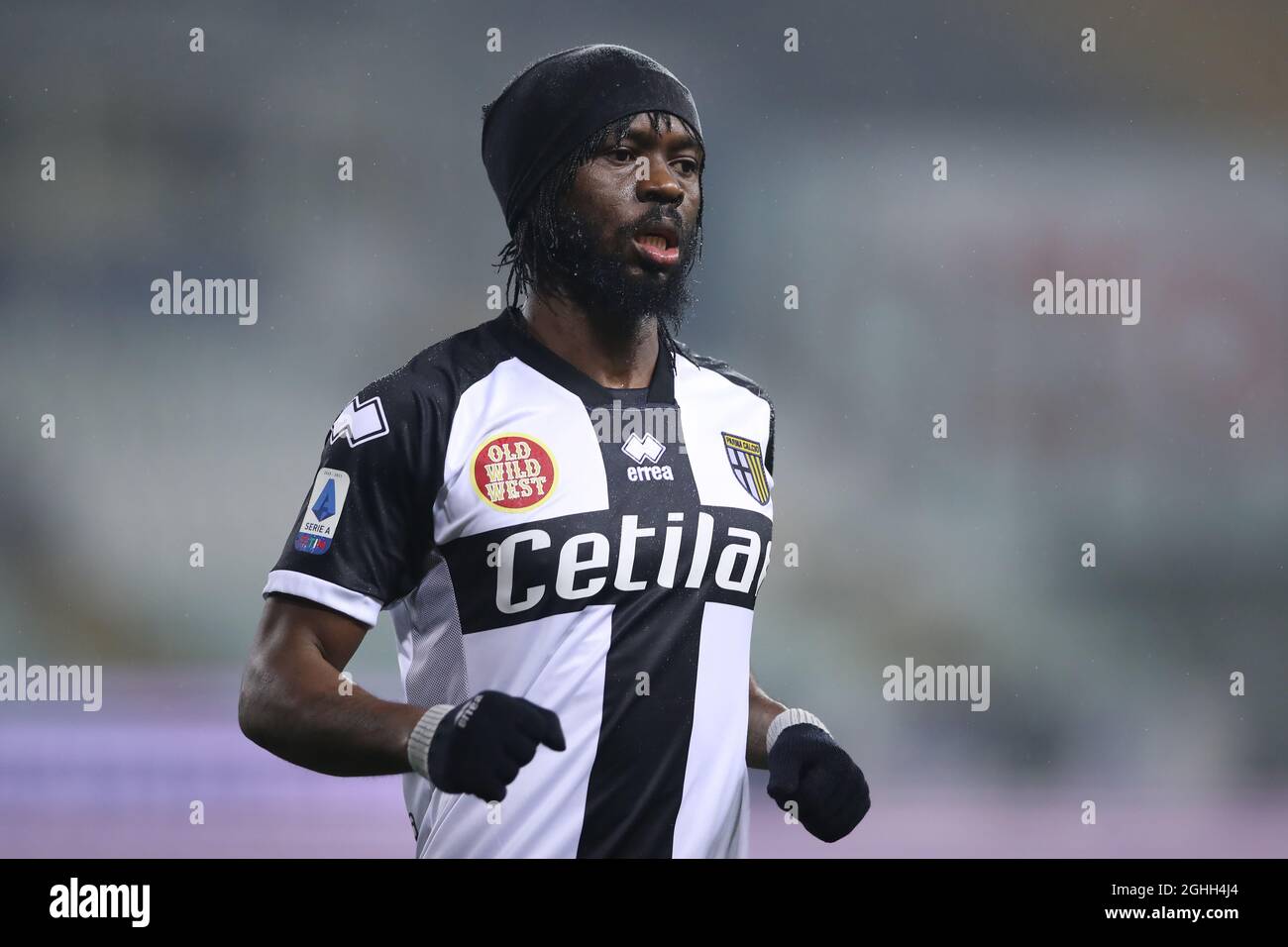 Gervinho of Parma Calcio during the Serie A match at Stadio Ennio ...