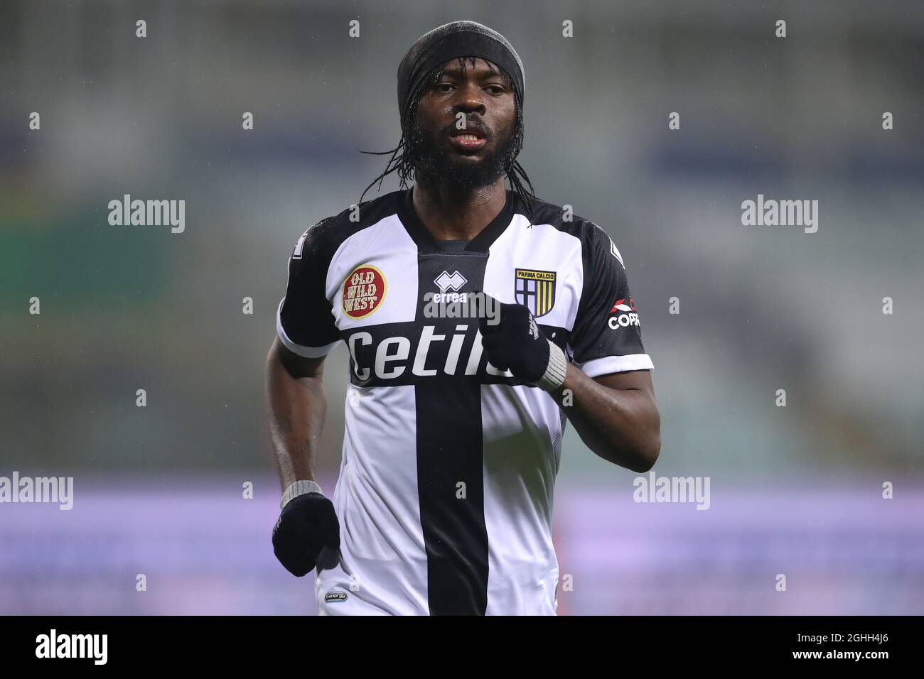 Gervinho of Parma Calcio during the Serie A match at Stadio Ennio ...