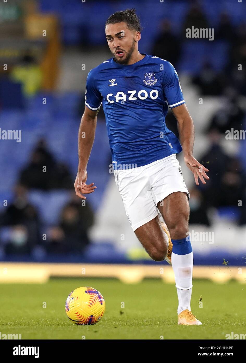Dominic Calvert-Lewin of Everton during the Premier League match at ...