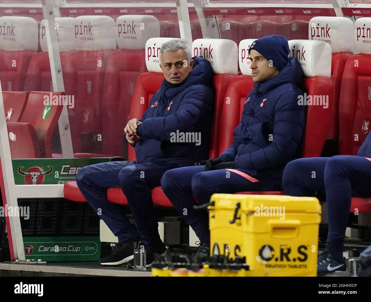 Football stadium dugout seat hi-res stock photography and images - Alamy