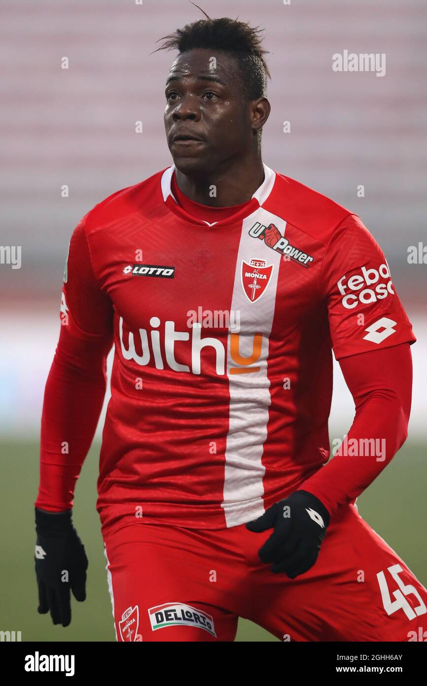 Mario Balotelli of AC Monza during the Serie B match at U-Power Stadium ...
