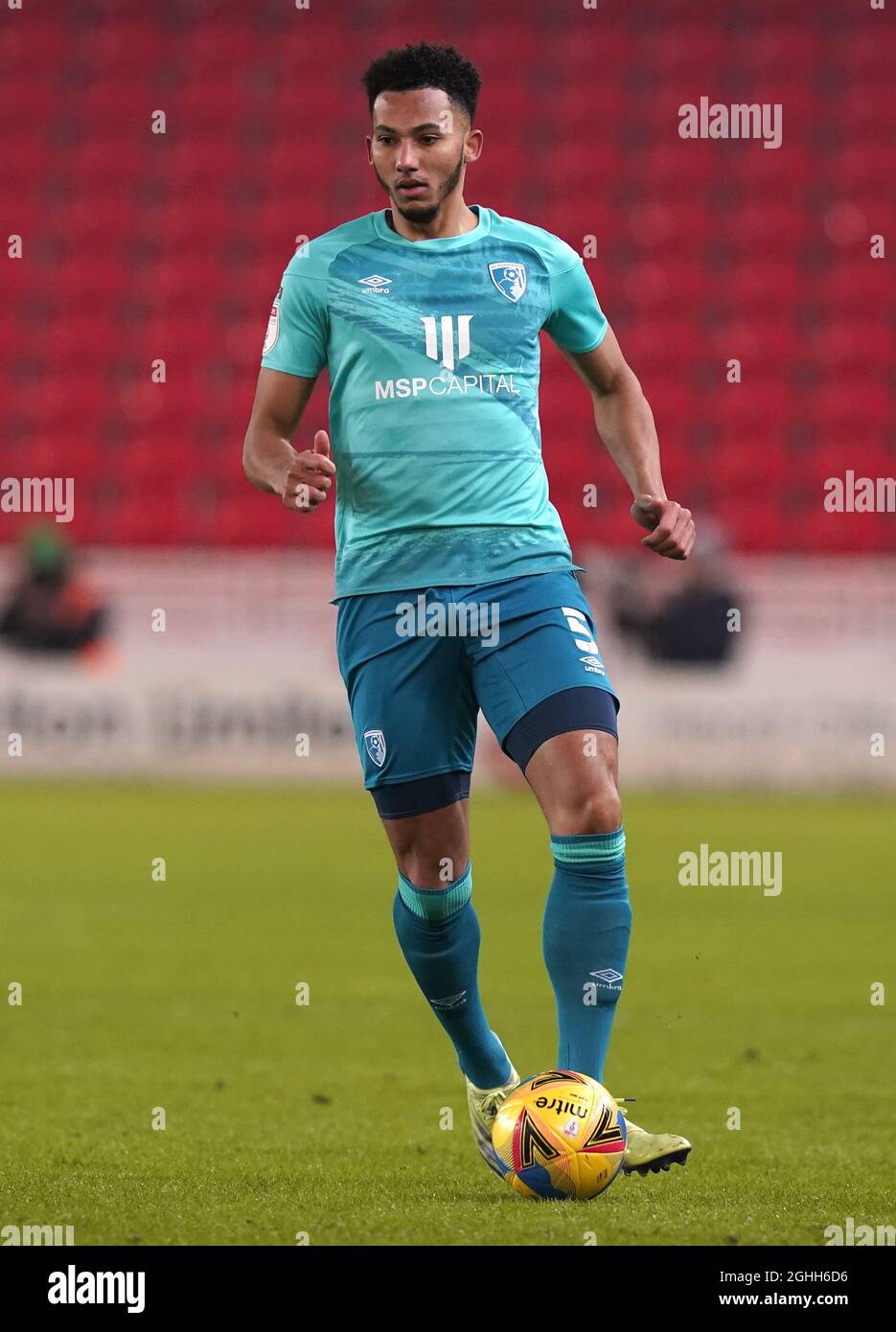 Lloyd Kelly of Bournemouth during the Sky Bet Championship match at The ...