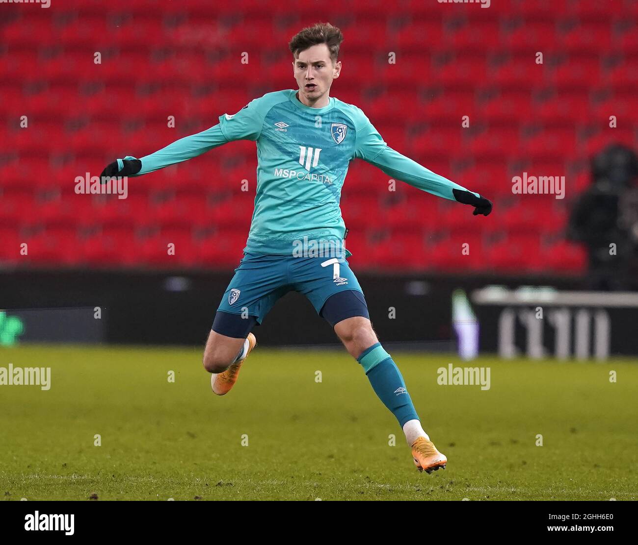 David Brooks of Bournemouth during the Sky Bet Championship match at ...