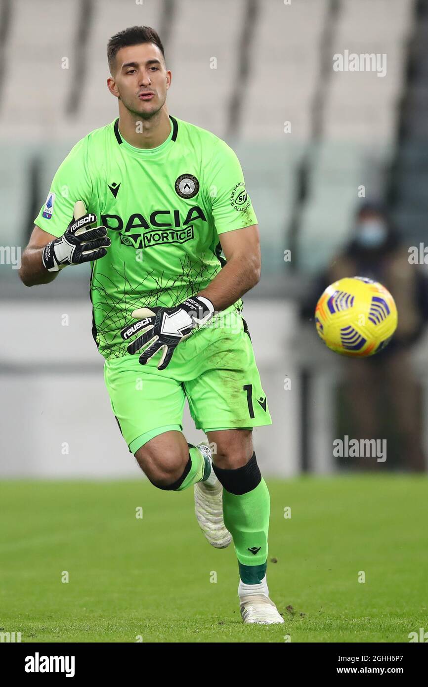 Juan Musso of Udinese Calcio during the Serie A match at Allianz ...
