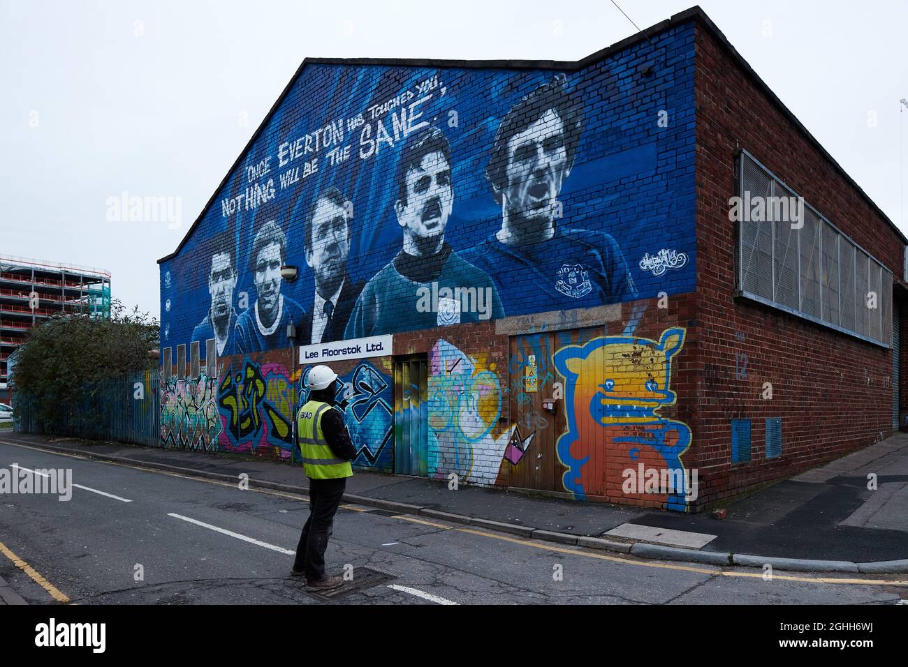 Football related mural hi-res stock photography and images - Alamy