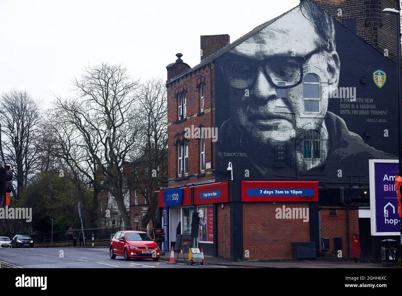 Marcelo bielsa mural hi-res stock photography and images - Alamy