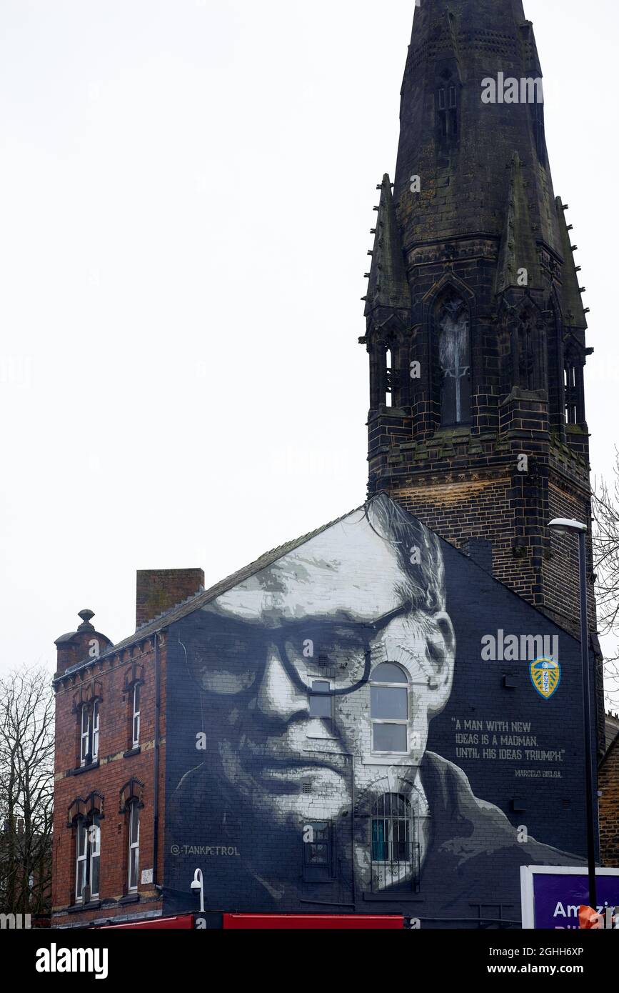 Marcelo bielsa mural hi-res stock photography and images - Alamy