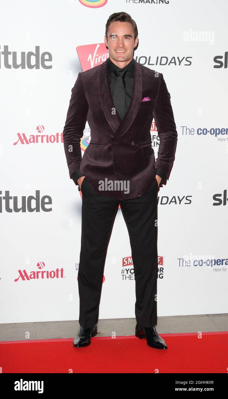 London, UK. Thom Evans at the Attitude Magazine Awards at the Royal ...