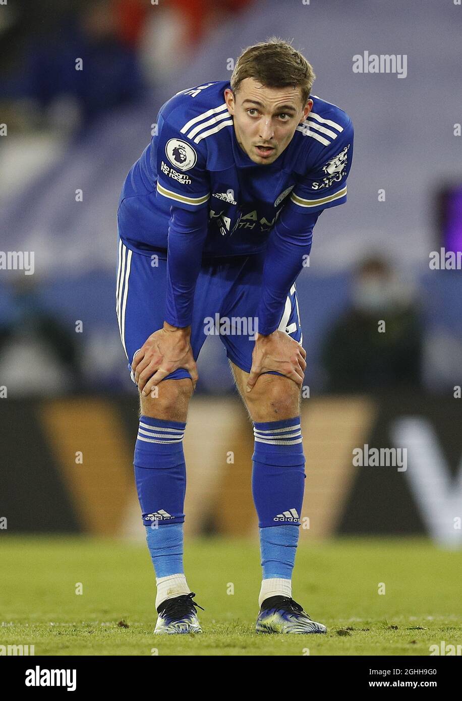 Timothy Castagne of Leicester City during the Premier League match at ...