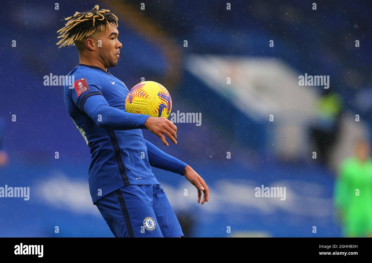 Reece James of Chelsea during the FA Cup match at Stamford Bridge ...