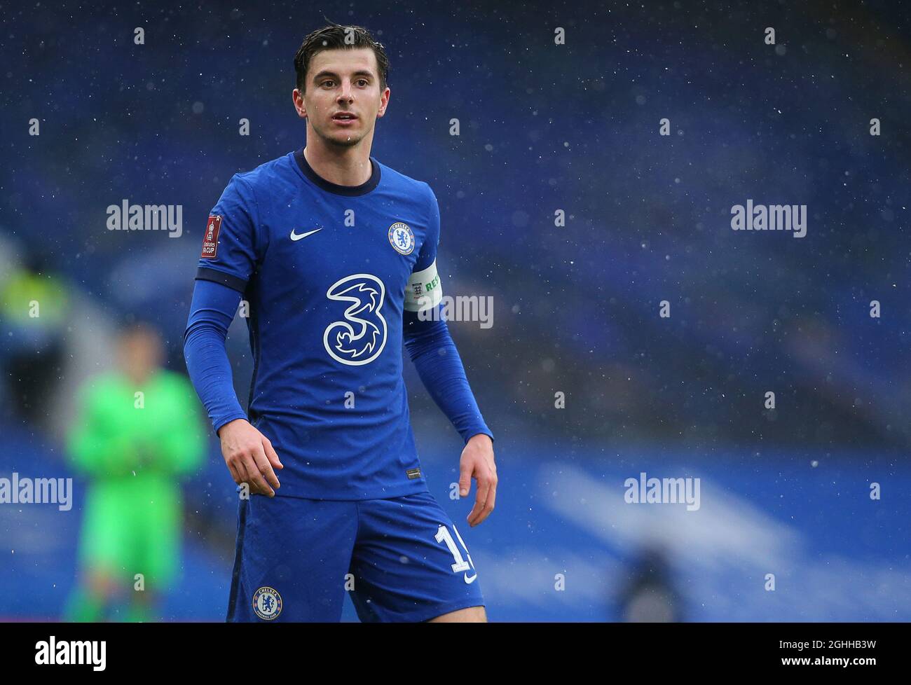 Mason Mount of Chelsea during the FA Cup match at Stamford Bridge ...
