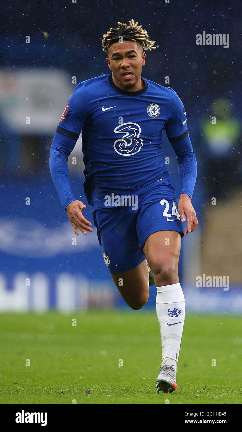 Reece James of Chelsea during the FA Cup match at Stamford Bridge ...