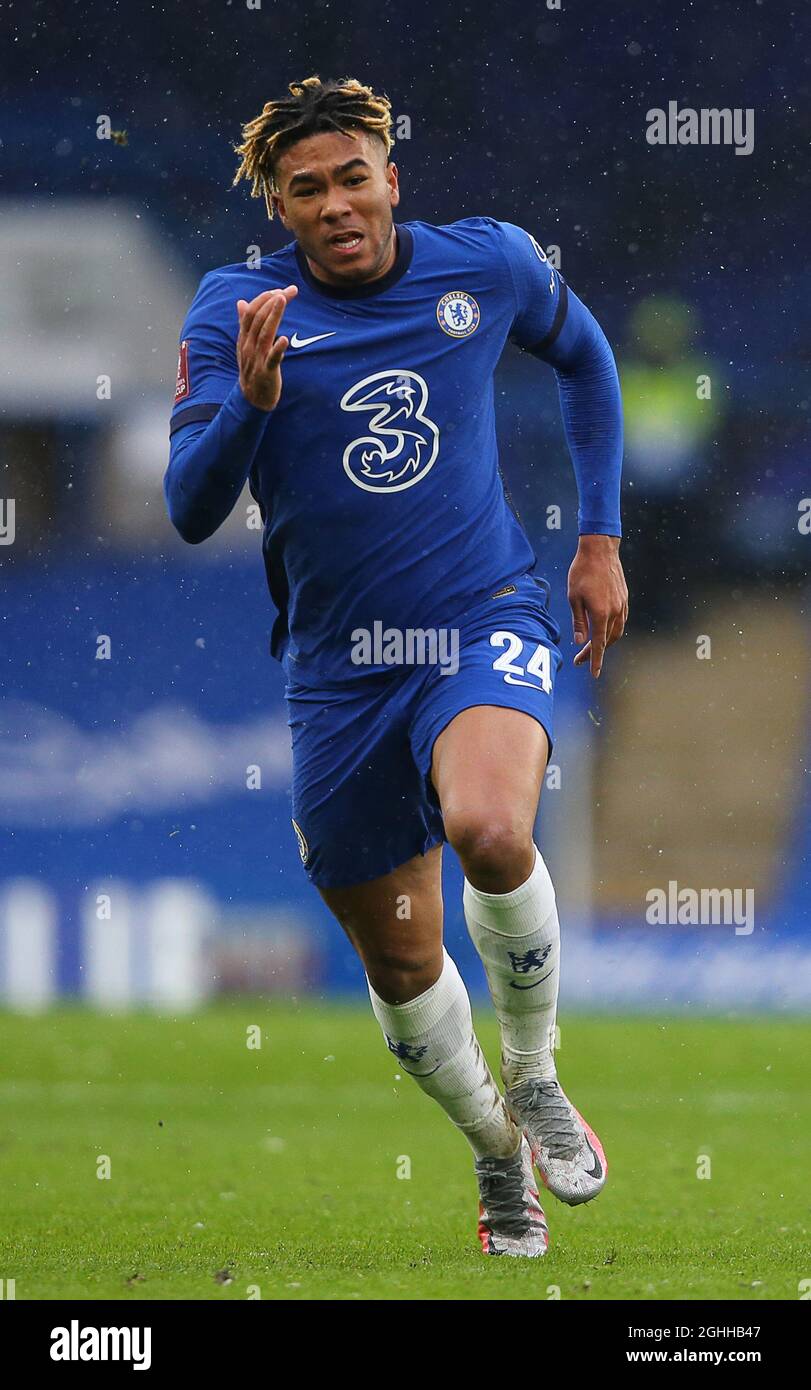 Reece James of Chelsea during the FA Cup match at Stamford Bridge ...