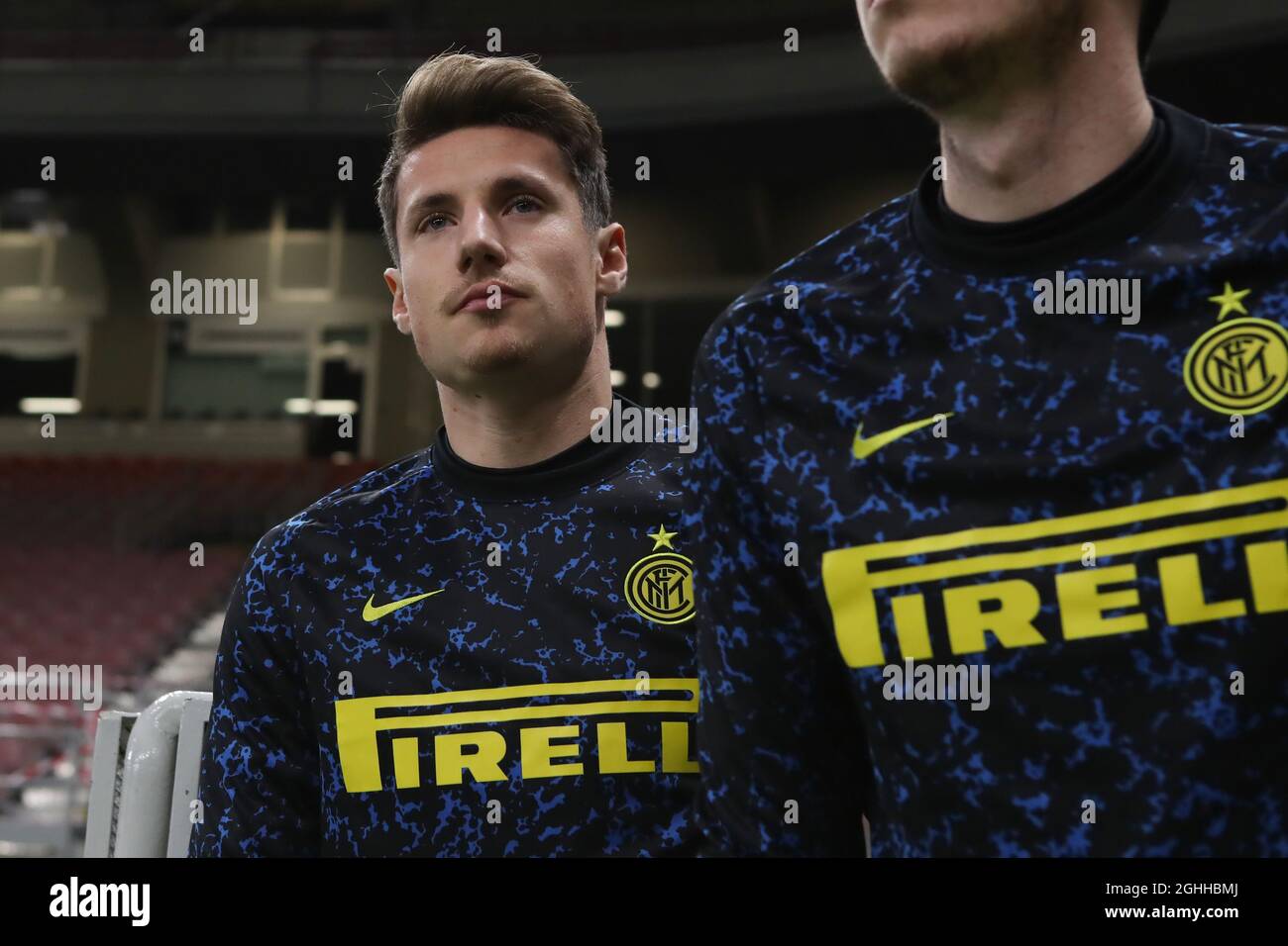 Andrea Pinamonti of Internazionale during the Coppa Italia match at ...