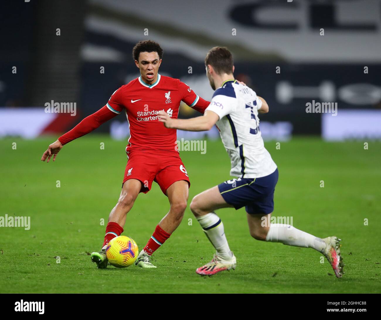 Trent Alexander-Arnold of Liverpool during the Premier League match at ...
