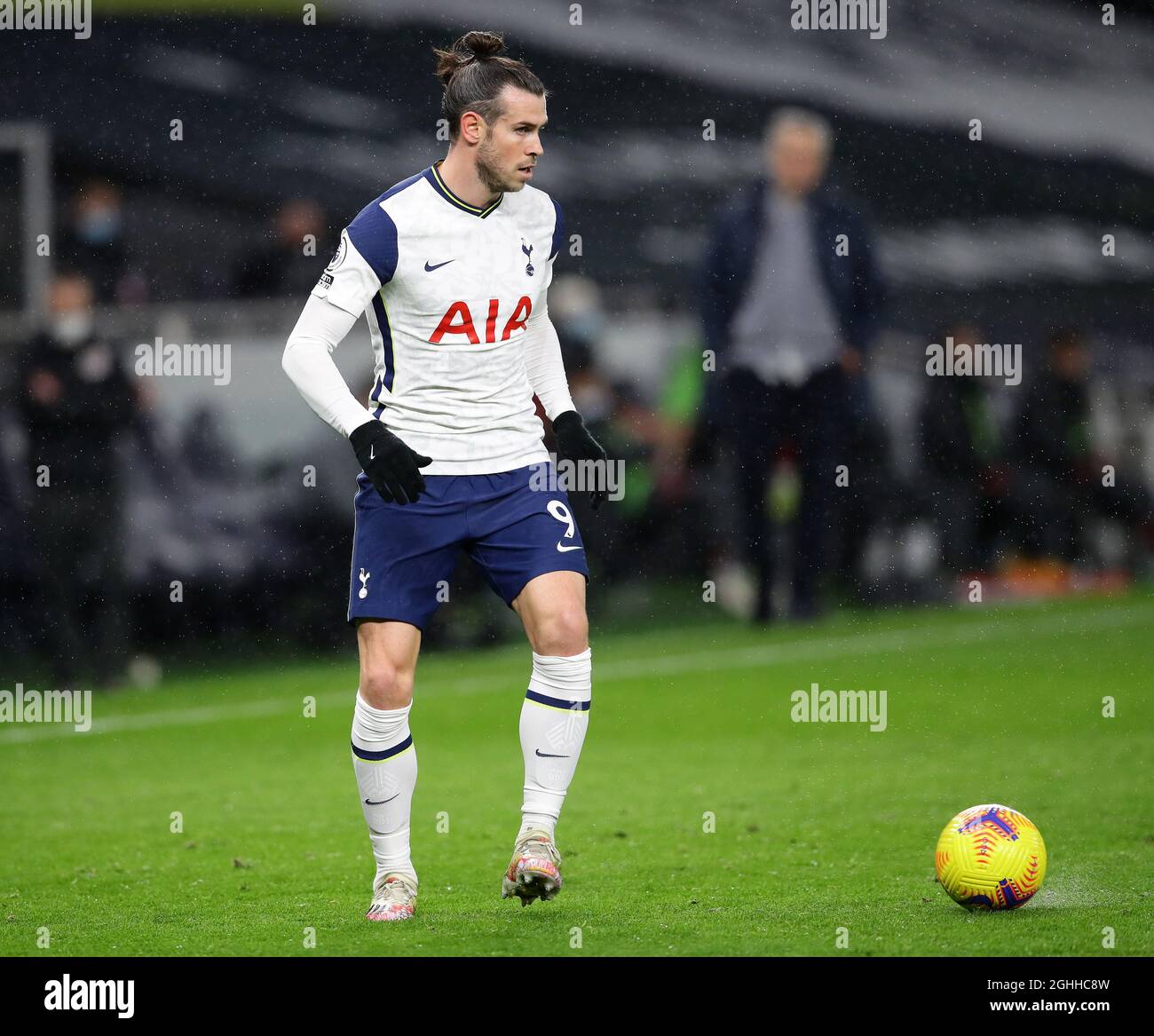 Gareth Bale of Tottenham during the Premier League match at the ...