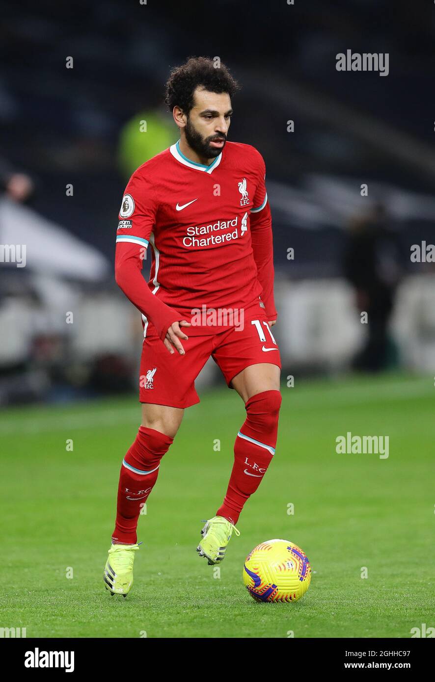 Mohamed Salah of Liverpool during the Premier League match at the ...