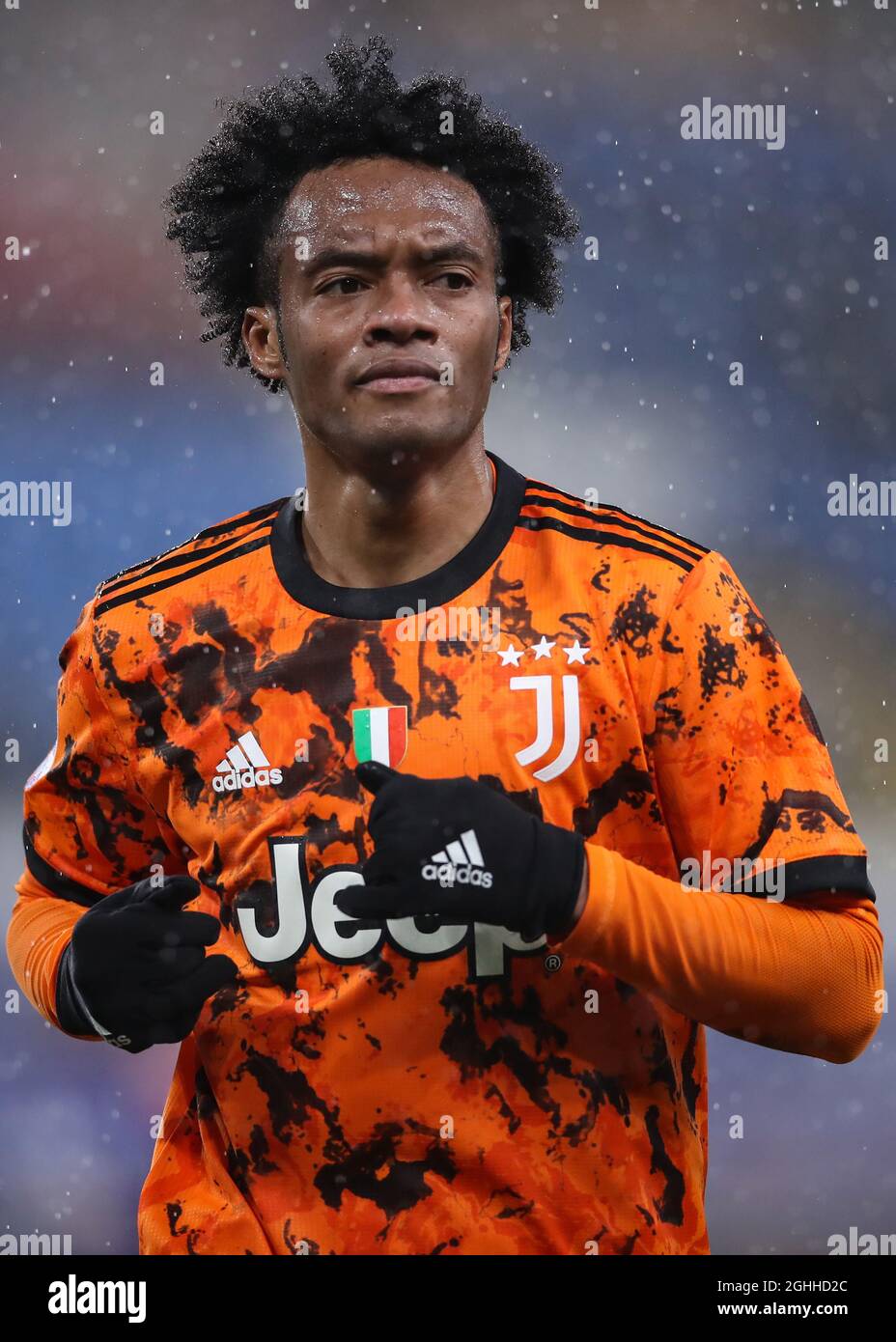 Juan Cuadrado of Juventus during the Serie A match at Luigi Ferraris ...