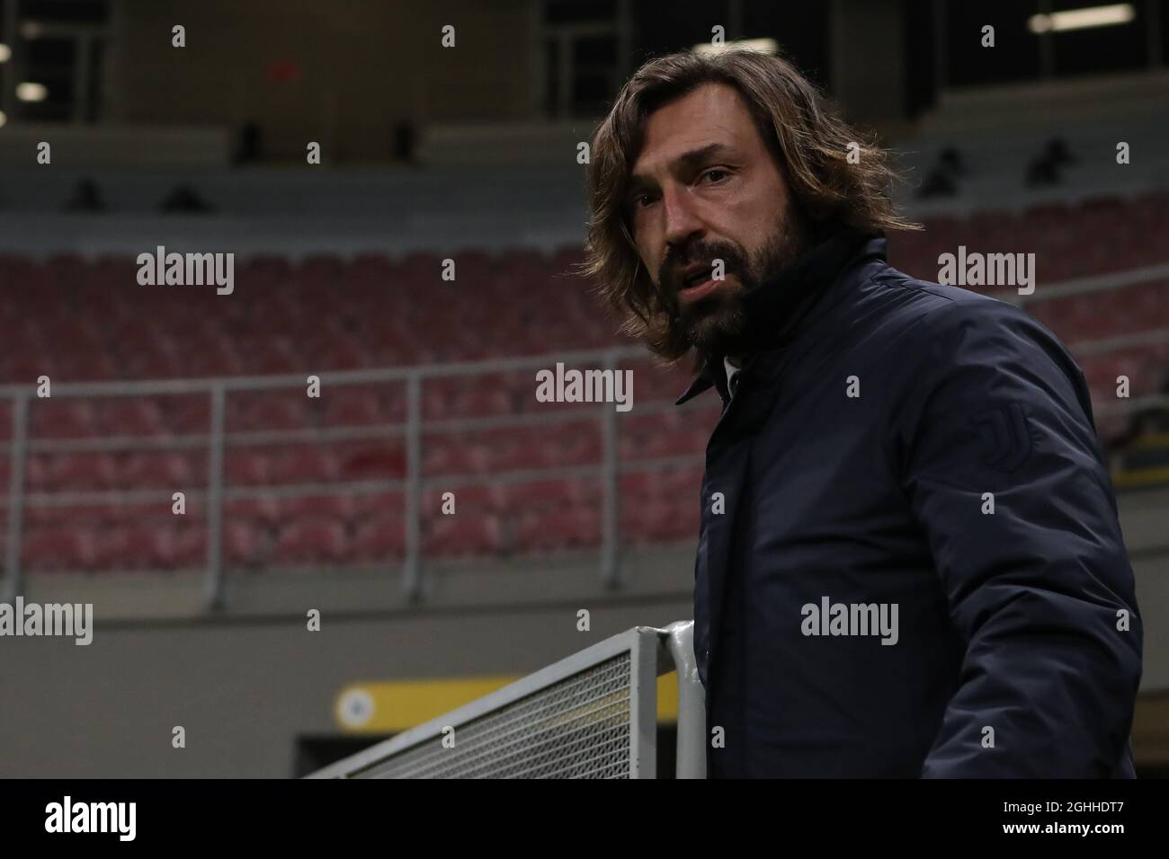 Andrea Pirlo Head coach of Juventus during the Coppa Italia match at ...