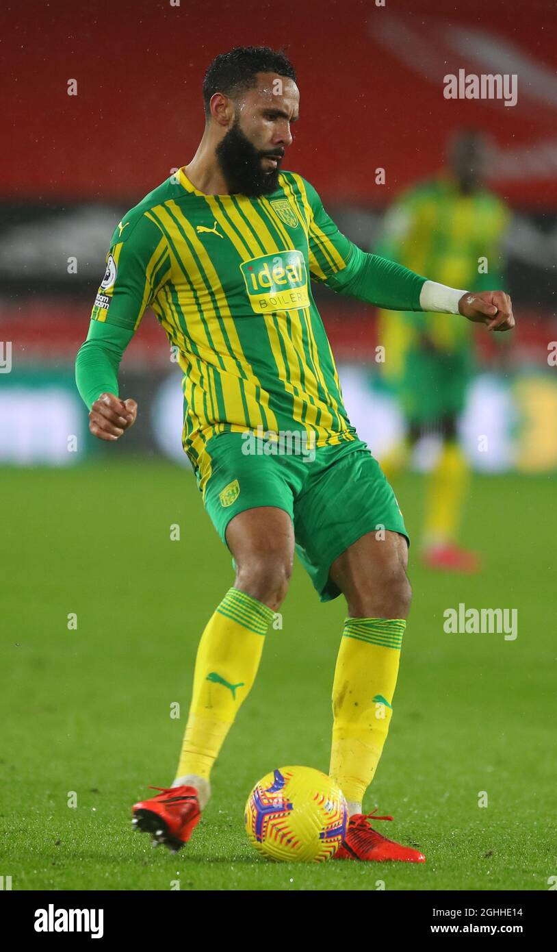 Kyle Bartley of West Bromwich Albion during the Premier League match at ...