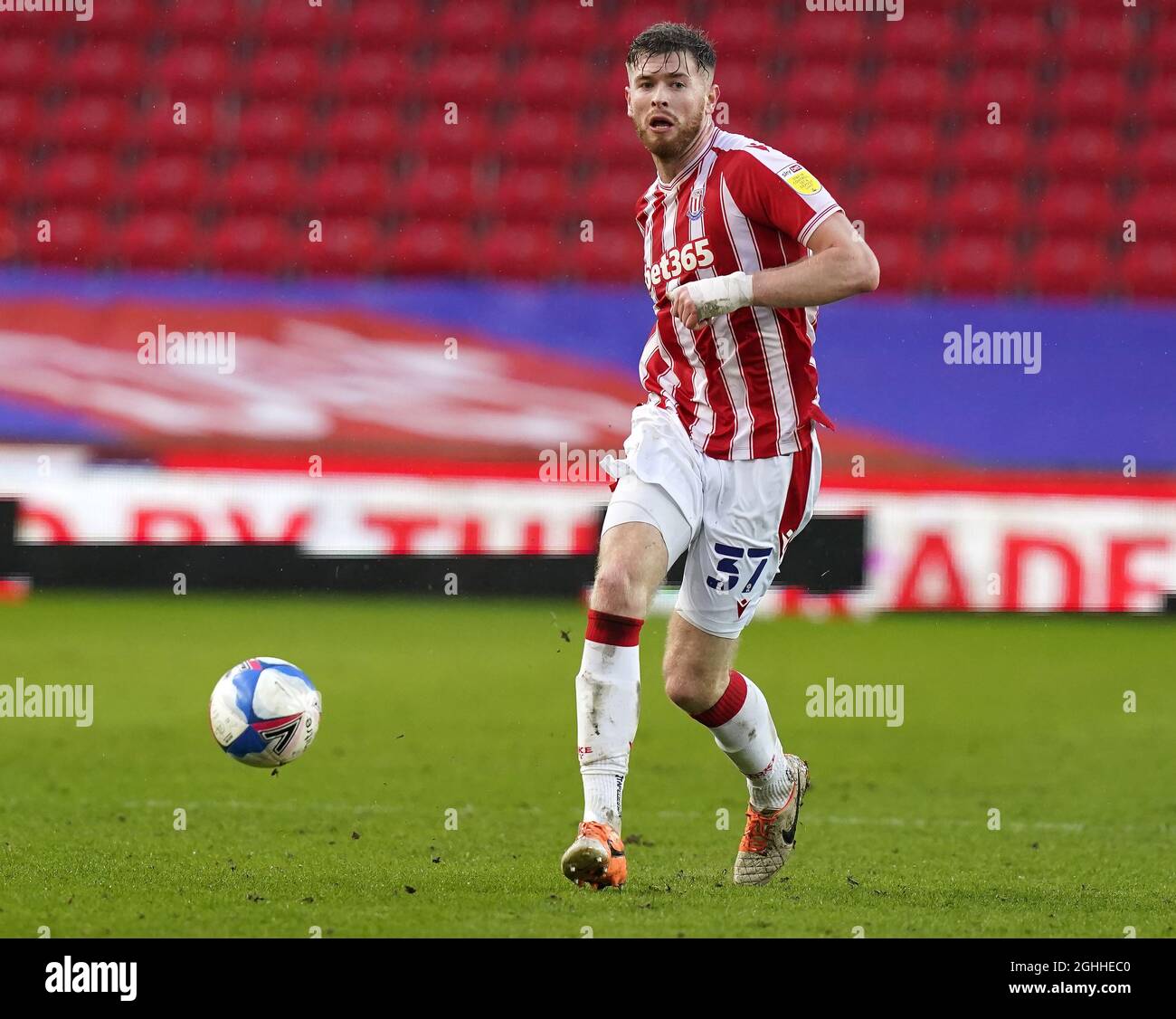 Nathan Collins of Stoke City during the Sky Bet Championship match at ...