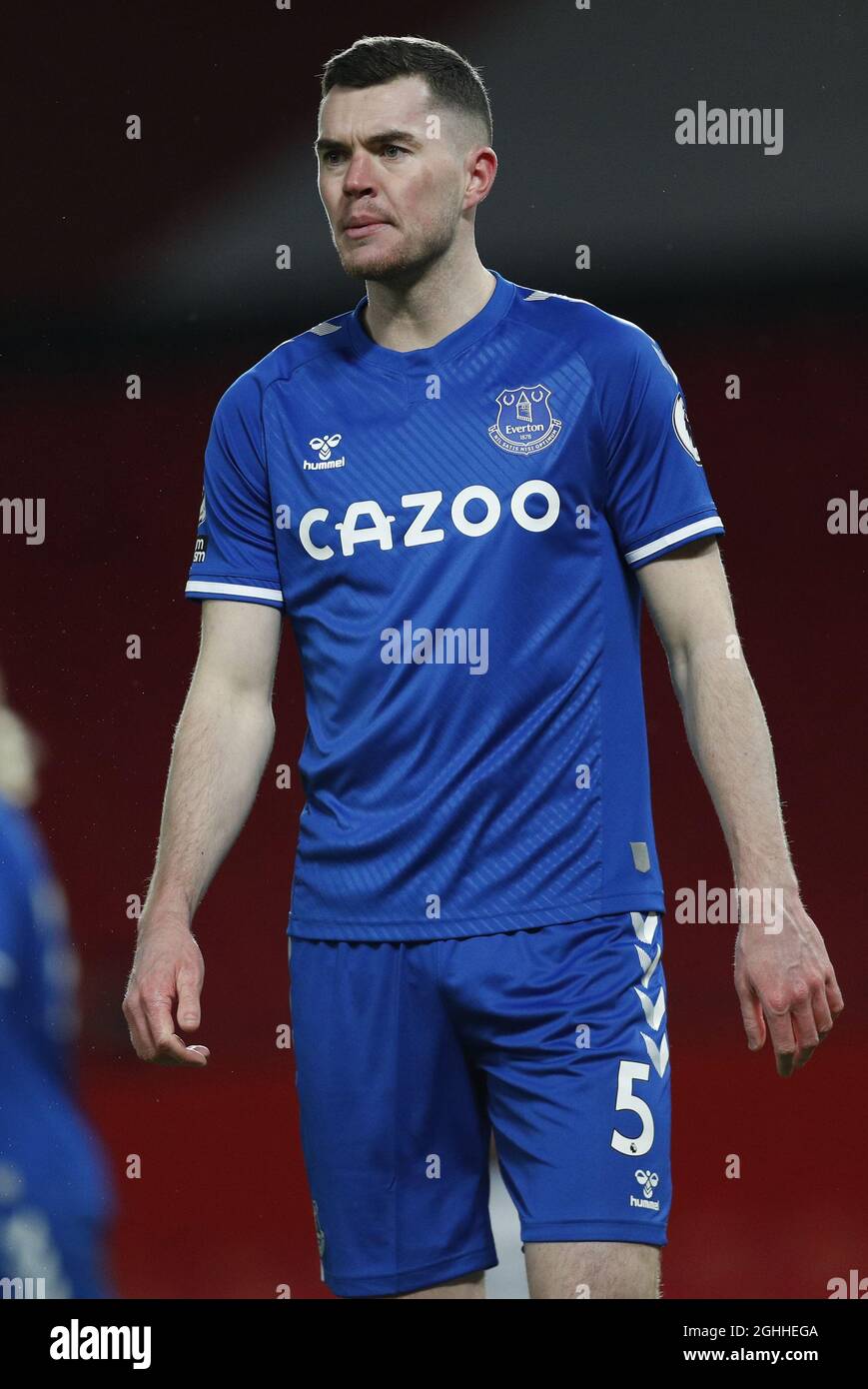 Michael Keane of Everton during the Premier League match at Old ...
