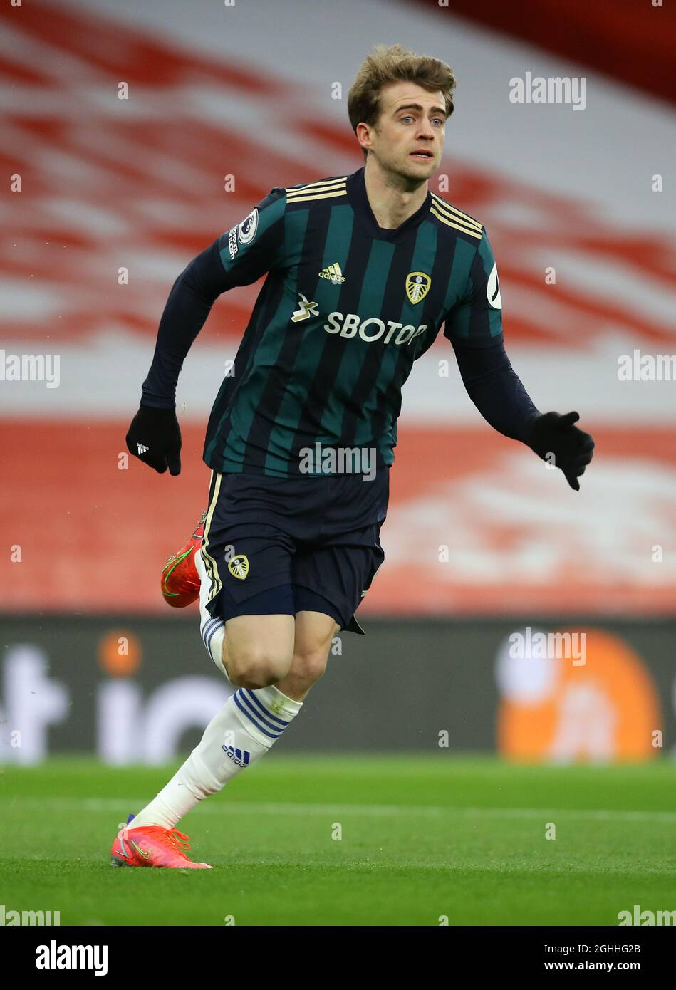 Patrick Bamford of Leeds United during the Premier League match at the ...