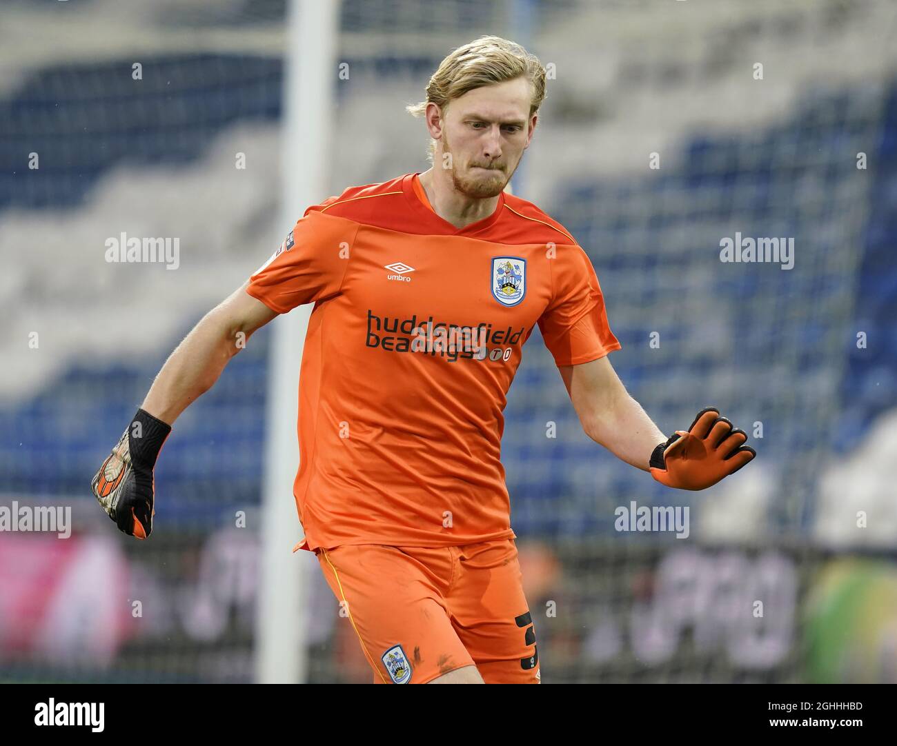 Ryan Schofield of Huddersfield Town during the Sky Bet Championship ...